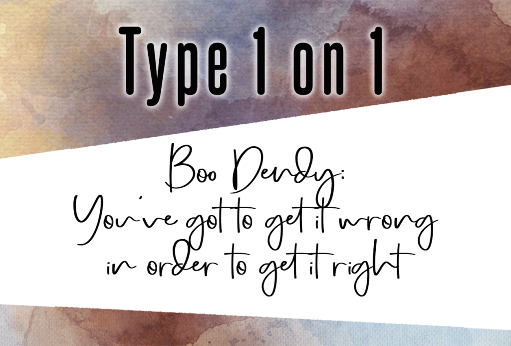 Type 1 on 1 Season 3 Episode 7: Boo Dendy – missjengrieves.com